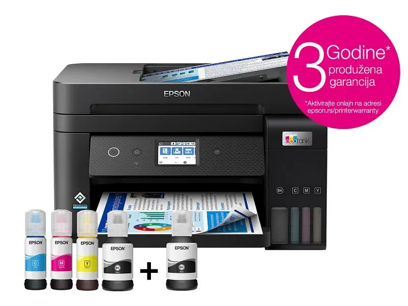 EPSON ECOTANK L6290 WI-FI MULTIFUNCTION 4 IN 1