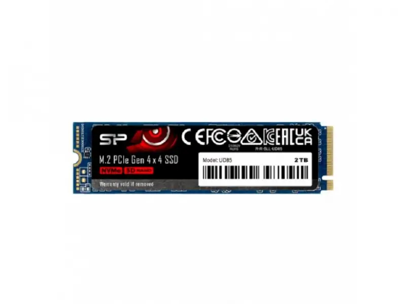 SILICON POWER 2TB, UD85, M.2 PCIE GEN 4×4 SSD (SP02KGBP44UD8505)