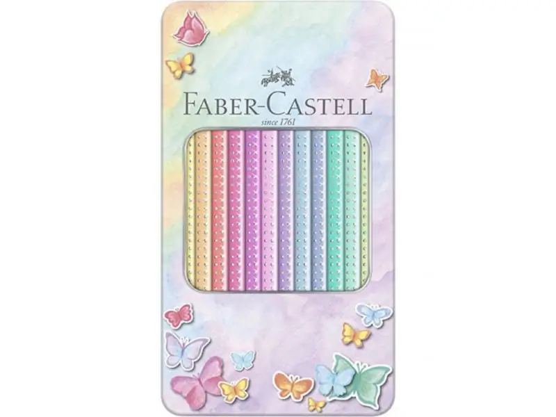 FABER-CASTELL DRVENE BOJICE SPARKLE LEPTIR MET.KUT.1/20 201971 ( G198 )