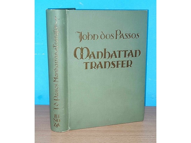 Manhattan Transfer John Dos Passos