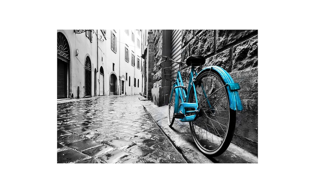 Slika Blue bycicle 60x90cm