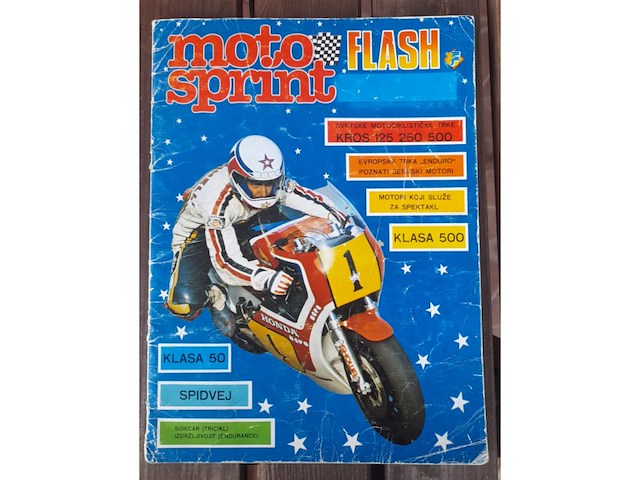 Moto Sprint Flash, 1986, Kompletno popunjen album