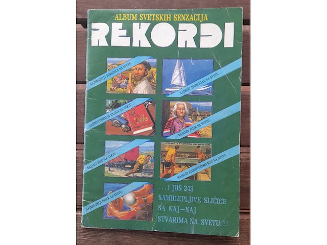 Rekordi, 1992, Dnevnik, kompletno popunjen album