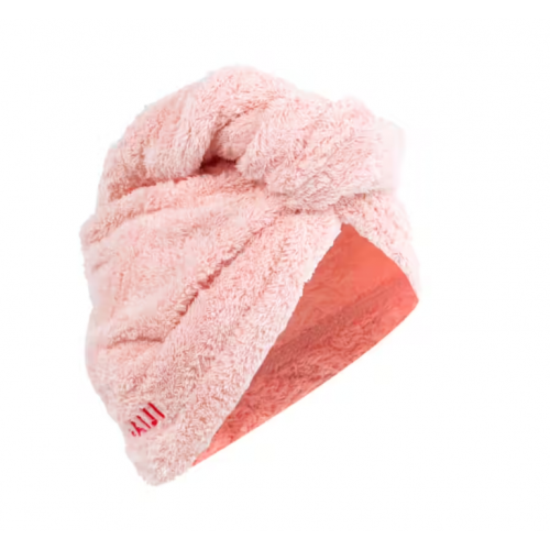Peškir za kosu od mikrovlakana ružičasti