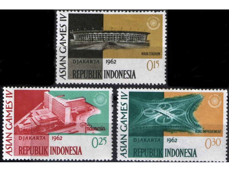 kt578l 24.avg1962 Indonesia Mi360-4 ** 3/5