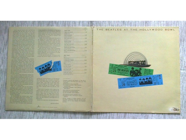 THE BEATLES - At The Hollywood Bowl (LP) Made in UK