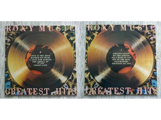 ROXY MUSIC - Greatest Hits (LP) Made in Scandinavia