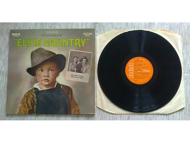 ELVIS PRESLEY - Elvis Country (LP) Made in Germany