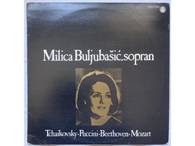 Milica Buljubasic sopran -Tchaikovsky,Puccini,Beethoven