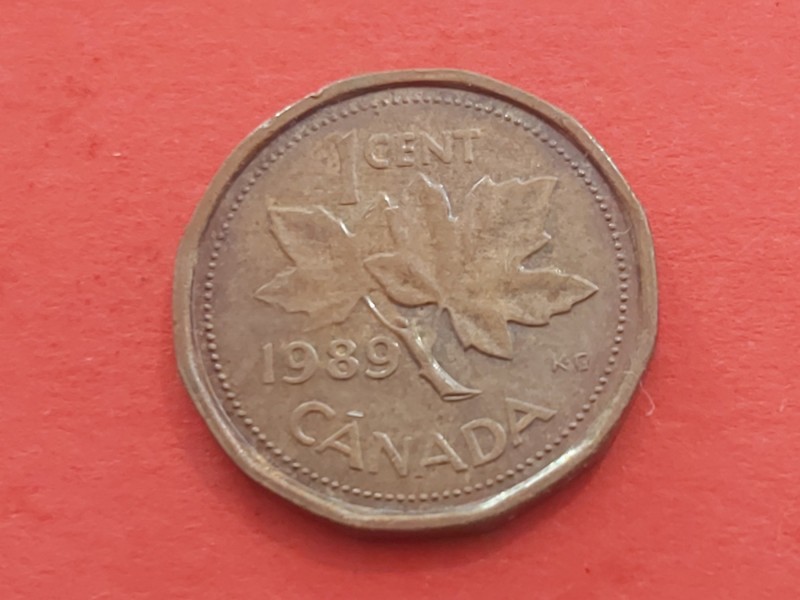 Kanada - 1 cent 1989 god