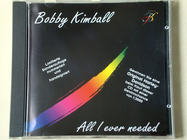 Bobby Kimball [ex Toto] - All I Ever Needed