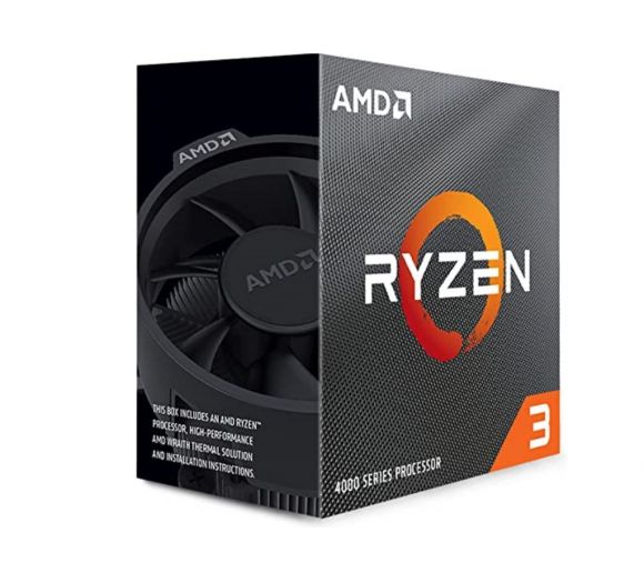 AMD - Procesor AMD Ryzen 3 4100 4C/8T/3.8GHz/4MB/65W/AM4/BOX