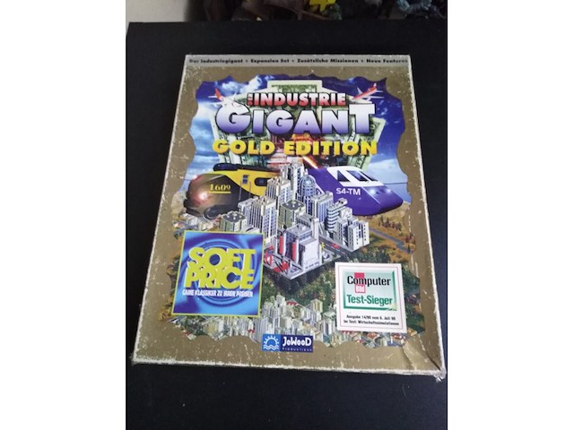 Industry Giant Gold Edition PC Big Box