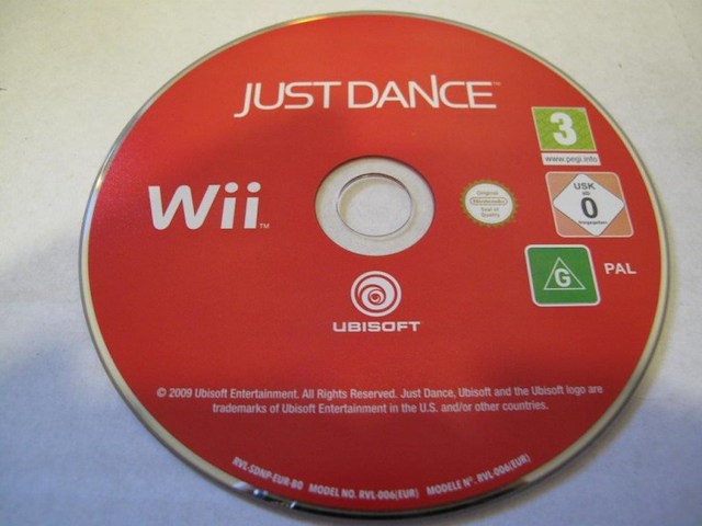 Nintendo Wii igra - JUST DANCE