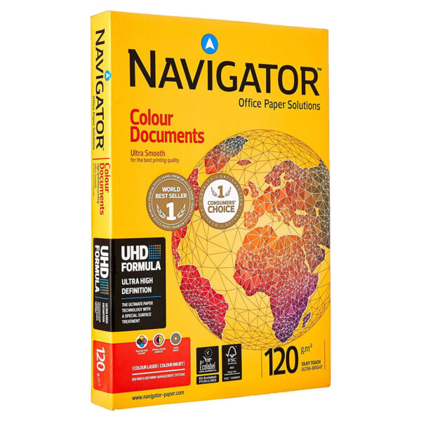 Fotokopir papir A4 COLOUR DOCUMENTS 120gr 1/250, Navigator