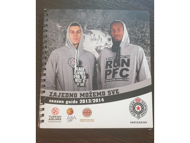 KK Partizan media guide season 2013/2014