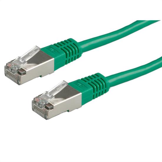 Secomp Value SFTP (PiMF) PatchCord Cat6/Cl.E, zeleni, 5.0m