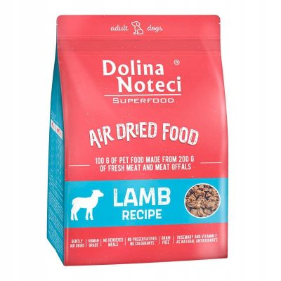 Dolina Noteci Dog Junior Superfood Sušena Jagnjetina (bez Piletine) 5kg