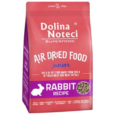 Dolina Noteci Dog Junior Superfood Sušena Zečetina (bez Piletine) 5kg