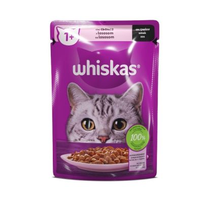 Whiskas Kesica Losos 85g