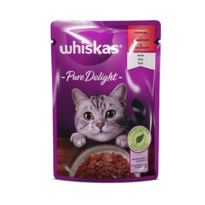 Whiskas Kesica Pure Delight Govedina 85g