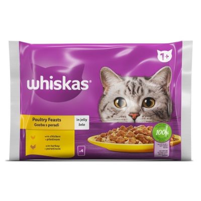 Whiskas Kesice Izbor Živine 4x85g