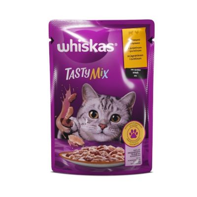 Whiskas Kesice Tasty Mix Jagnjetina i Ćuretina 85g