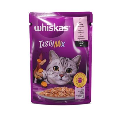 Whiskas Kesice Tasty Mix Losos i Šargarepa 85g