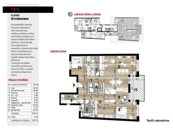 ZVEZDARA ,VUKOV SPOMENIK ,110m2 , (L) ,383500e