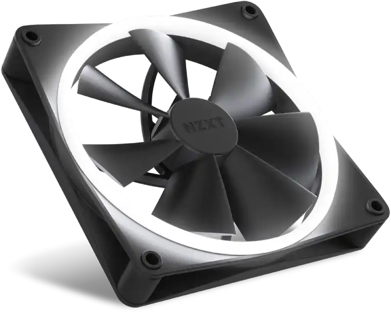 NZXT F140 RGB 140mm ventilator crni (RF-R14SF-B1)