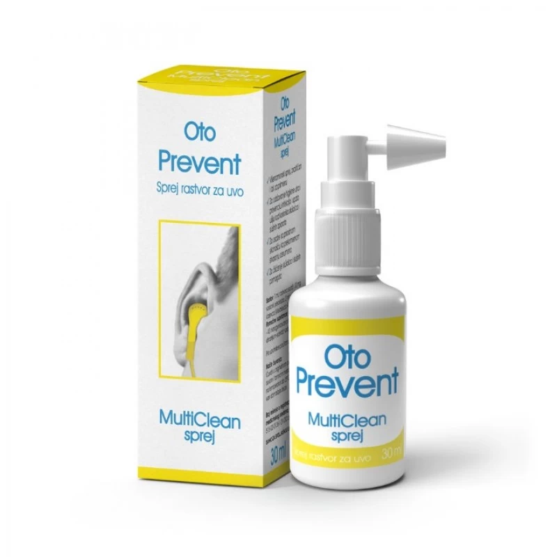 OTO PREVENT MULTICLEAN SPREJ ZA DEZINFEKCIJU UVA I APARATA 30ML