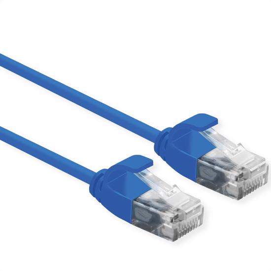 Roline UTP PatchCord Cat6A LSOH Data Center blue 0.5m