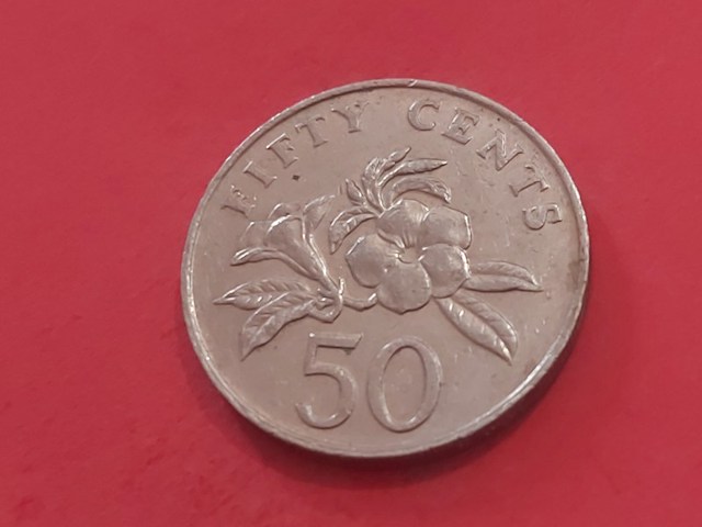 Singapore  - 50 cents 1986 god