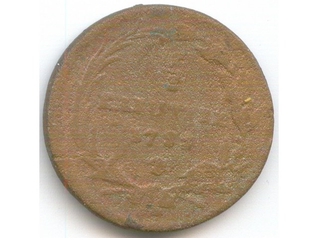 Austrija 1/2 kreuzer 1783 F