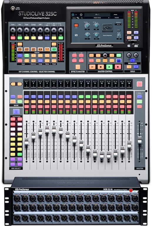PreSonus StudioLive III 32SC & NSB32.16 AVB bundle
PreSonus NSB32.16 AVB mrežni stagebox