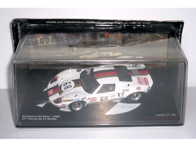 1:43 Le Mans Ford GT40