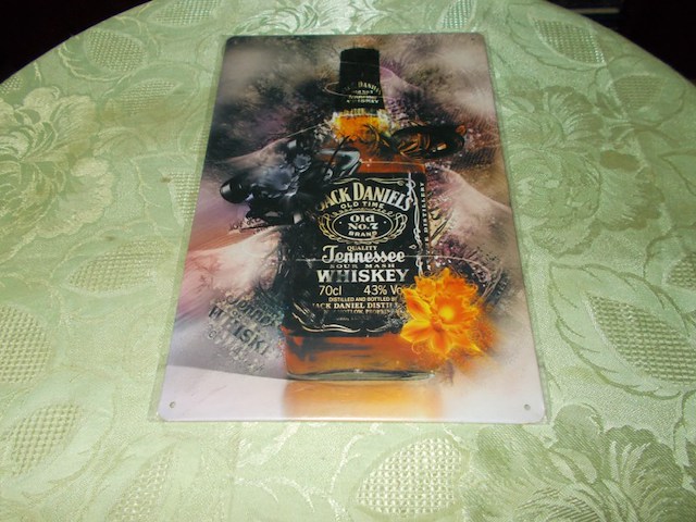 Jack Daniels - limena tabla - 20x30 cm - Novo