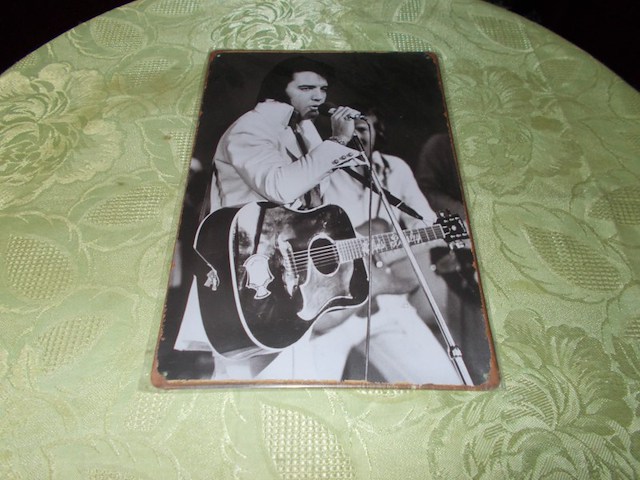 Elvis Presley - limena tabla - 20x30 cm