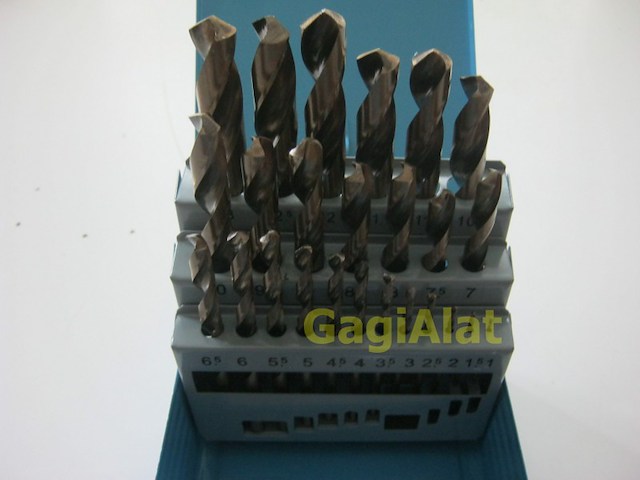 Komplet burgija za metal 1 - 13mm