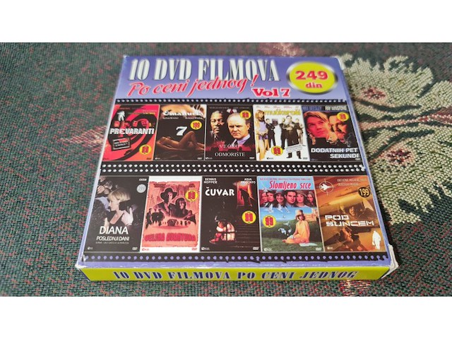 10 DVD filmova po ceni jednog Vol 7 10DVDa