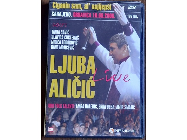 DVD-LJUBA ALIČIĆ-UŽIVO-KONCERT U SARAJEVU 2006-ORIGINAL