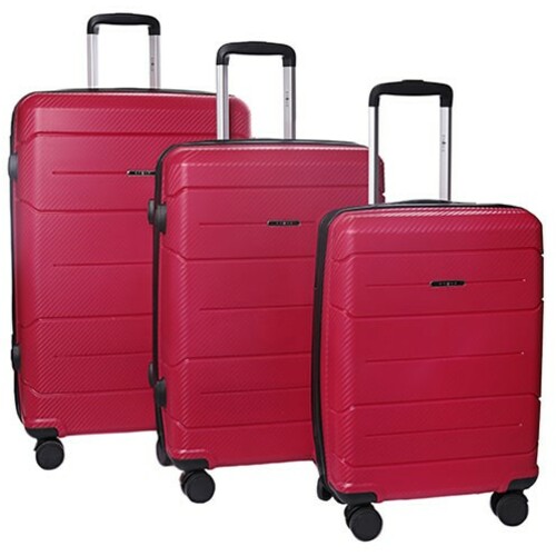 ENOVA MODENA PP Set kofera 3/1 Fuchsia