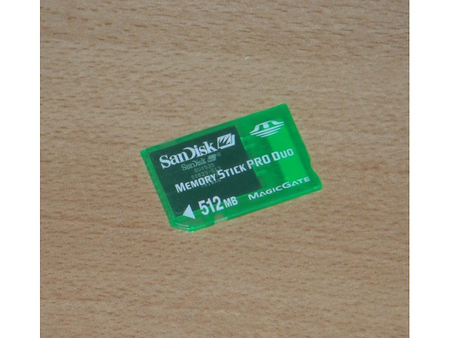 SanDisk Memory Stick PRO Duo 512MB