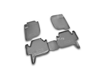 Tpske gumene patosnice MITSUBISHI Pajero Sport (2008+) 4 pcs.