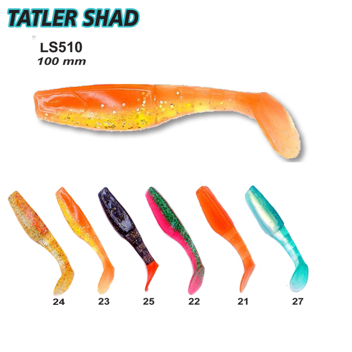 Shad Tatler LS510 100mm pak.4 kom