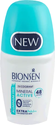Bionsen
MINERAL ACTIVE roll-on, 50 ml