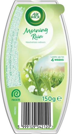 AIRWICK
Morning Rain mirisni gel sa aromom jutarnje rose, 150 g