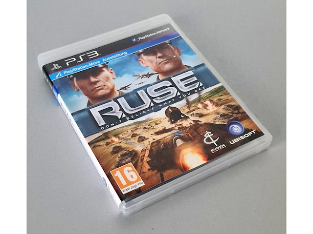 RUSE  R.U.S.E.   Dont Belive What You See   PS3