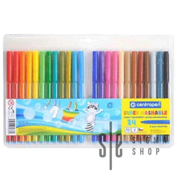 Flomasteri 2570/24 superwashable “R” Centropen