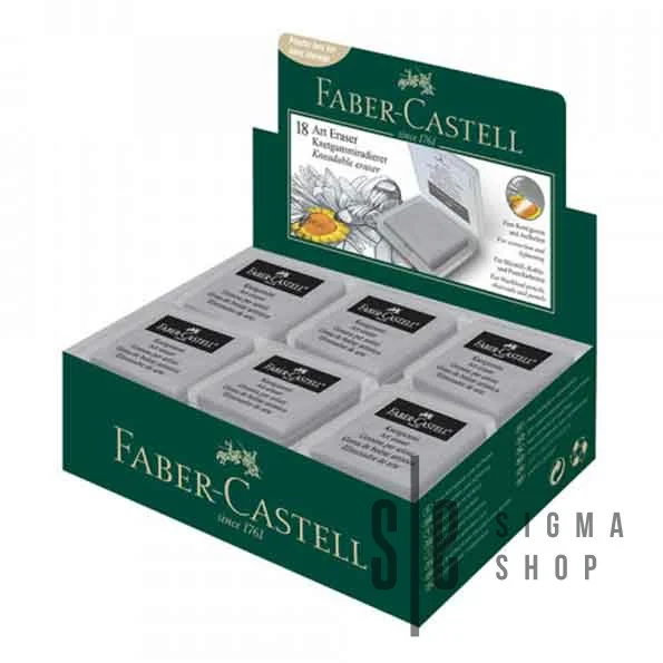 Gumica Faber Castell umetnička gnjeca siva (1/18) 01805 127220